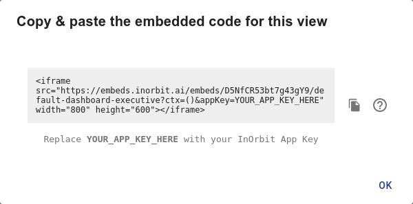 How InOrbit no-code embeds can customize user interfaces that interact with robots